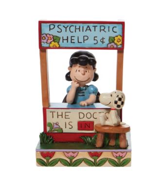 Jim Shore Lucy Psychiatric Booth Chaser - Macy's