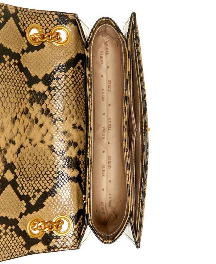 GUESS James Small Python Convertible Crossbody - Macy's