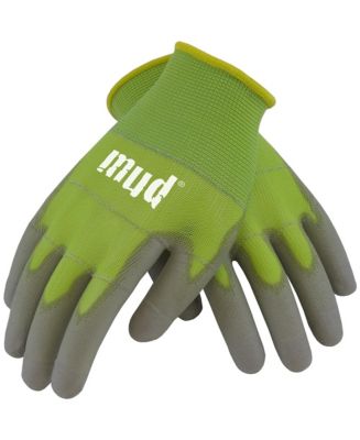 Mud Gloves Smart Glove Poly Coated Mud Gloves, Apple, Large - Macy's