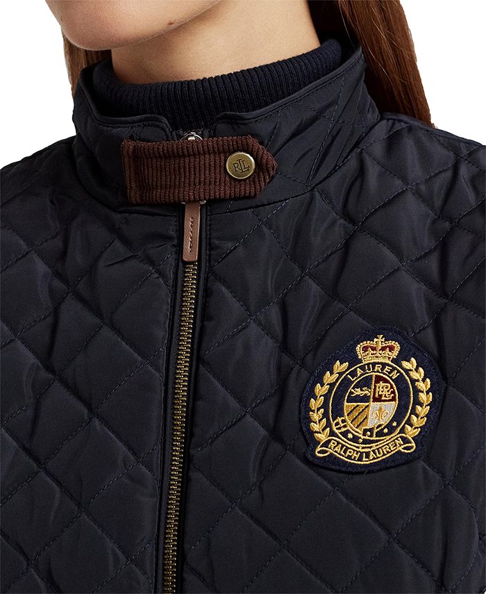 Lauren Ralph Lauren Women's Quilted Crest Vest - Macy's