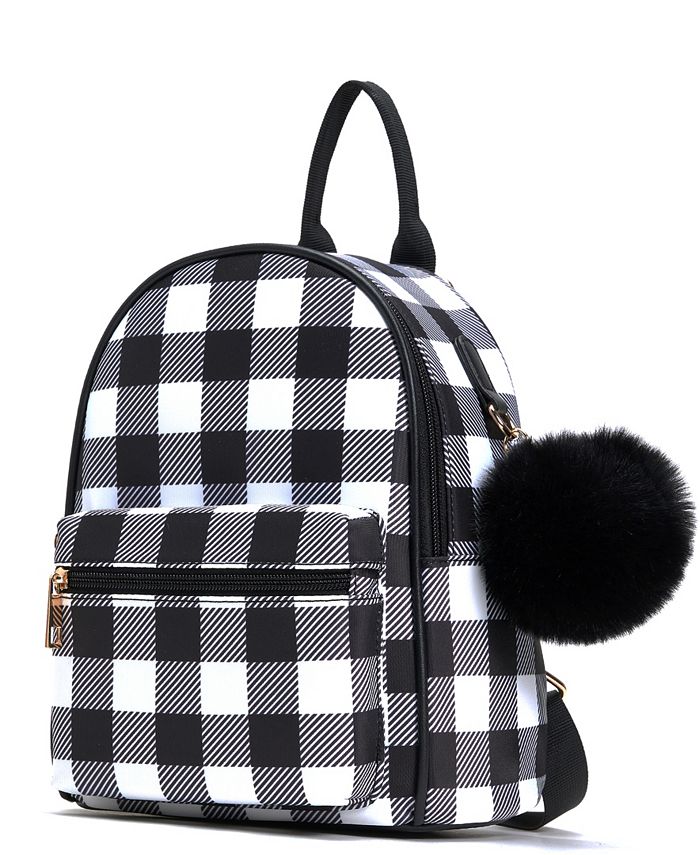 LIKE DREAMS Checker Decker Small Backpack - Macy's