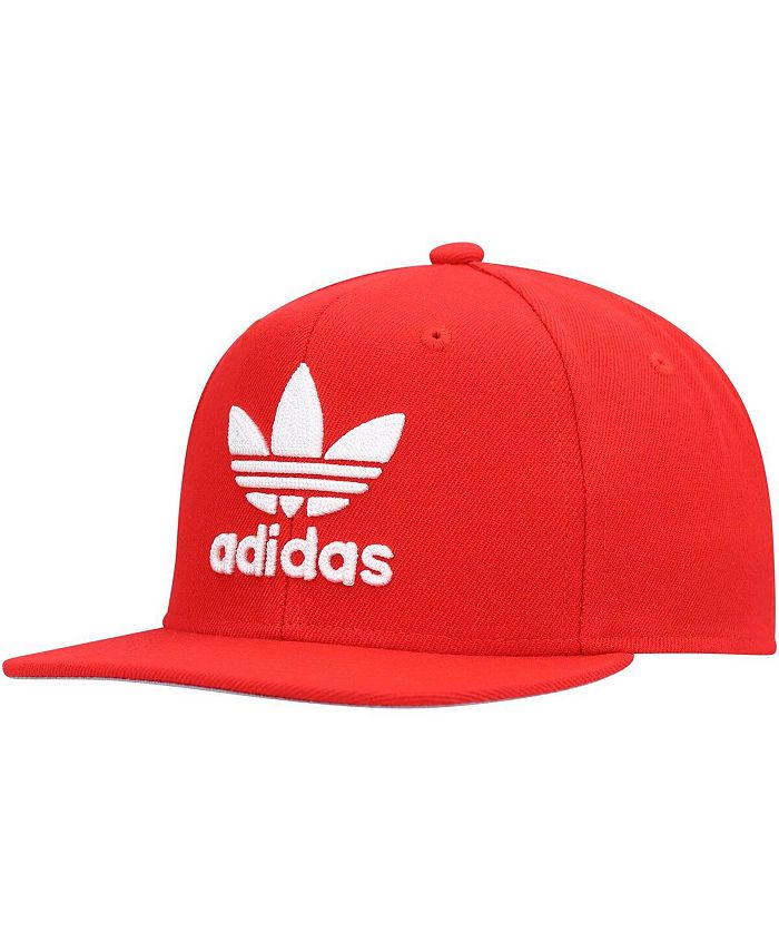 adidas Big Boys and Girls Red Trefoil Chain II Snapback Hat - Macy's