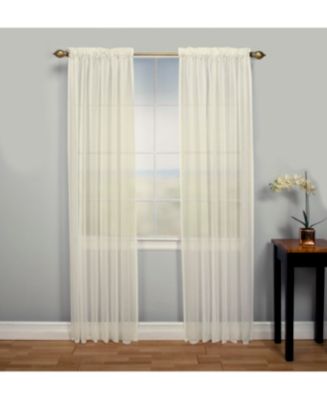Lucerne 2 Way Pocket Curtain Panel 52"W x 72"L - Macy's