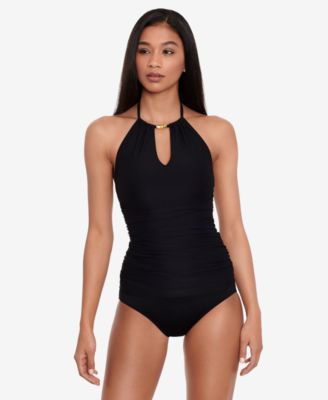 Click here for Lauren Ralph Lauren High Neck Tummy Control Tankin... prices