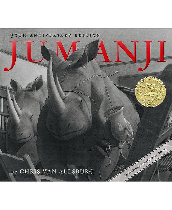 Barnes & Noble Jumanji 30th Anniversary Edition by Chris Van Allsburg ...