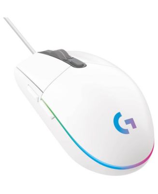 Logitech G203 Lightsync mouse - White - Macy's