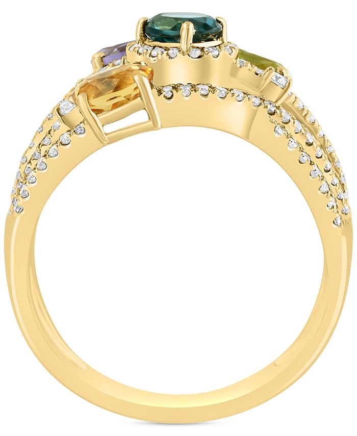 EFFY Collection EFFY® Multi-Gemstone (1-3/8 ct. t.w.) & Diamond (3/8 ct ...