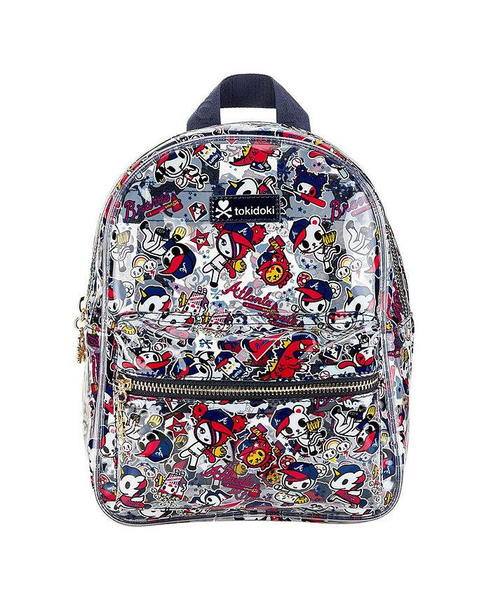 Tokidoki Youth Boys and Girls Atlanta Braves Clear Small Backpack - Macy's