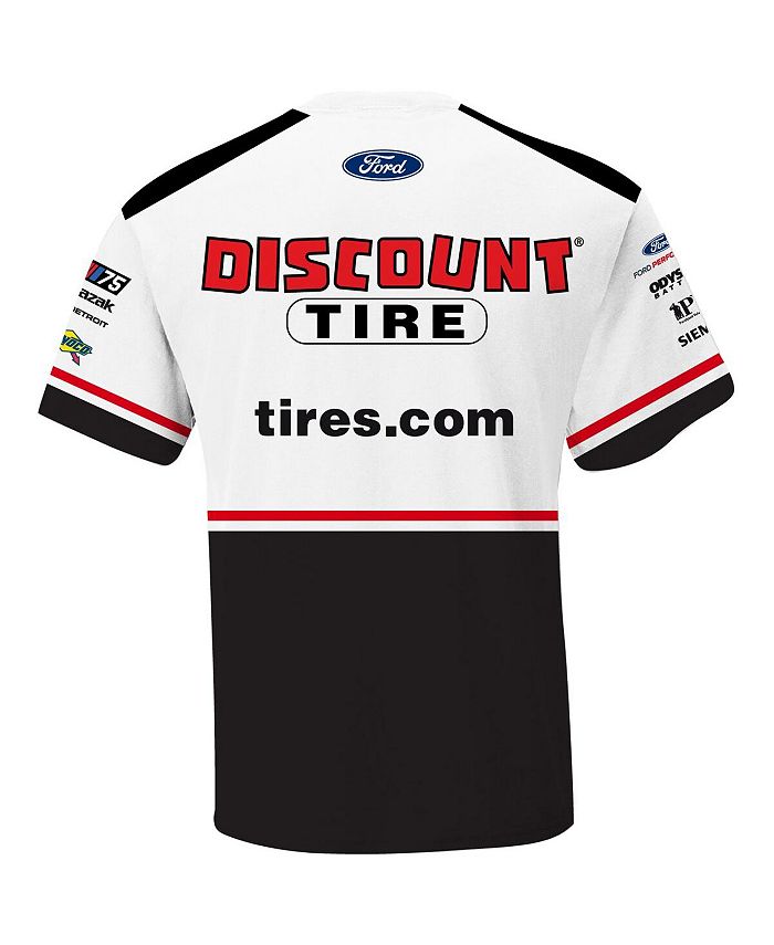Team Penske Men's White Austin Cindric Discount Tires Sublimated ...