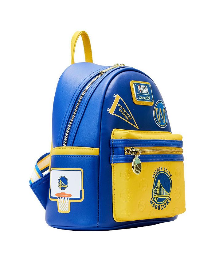 Loungefly Men's and Women's Golden State Warriors Patches Mini Backpack ...