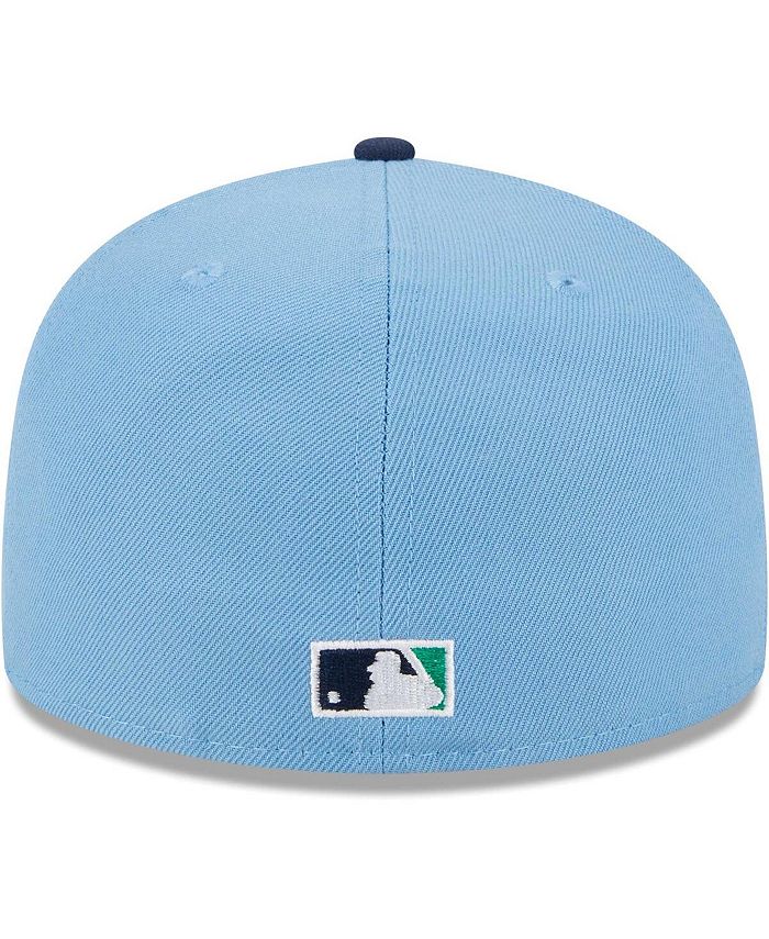 New Era Men's Light Blue, Navy Los Angeles Angels Green Undervisor ...