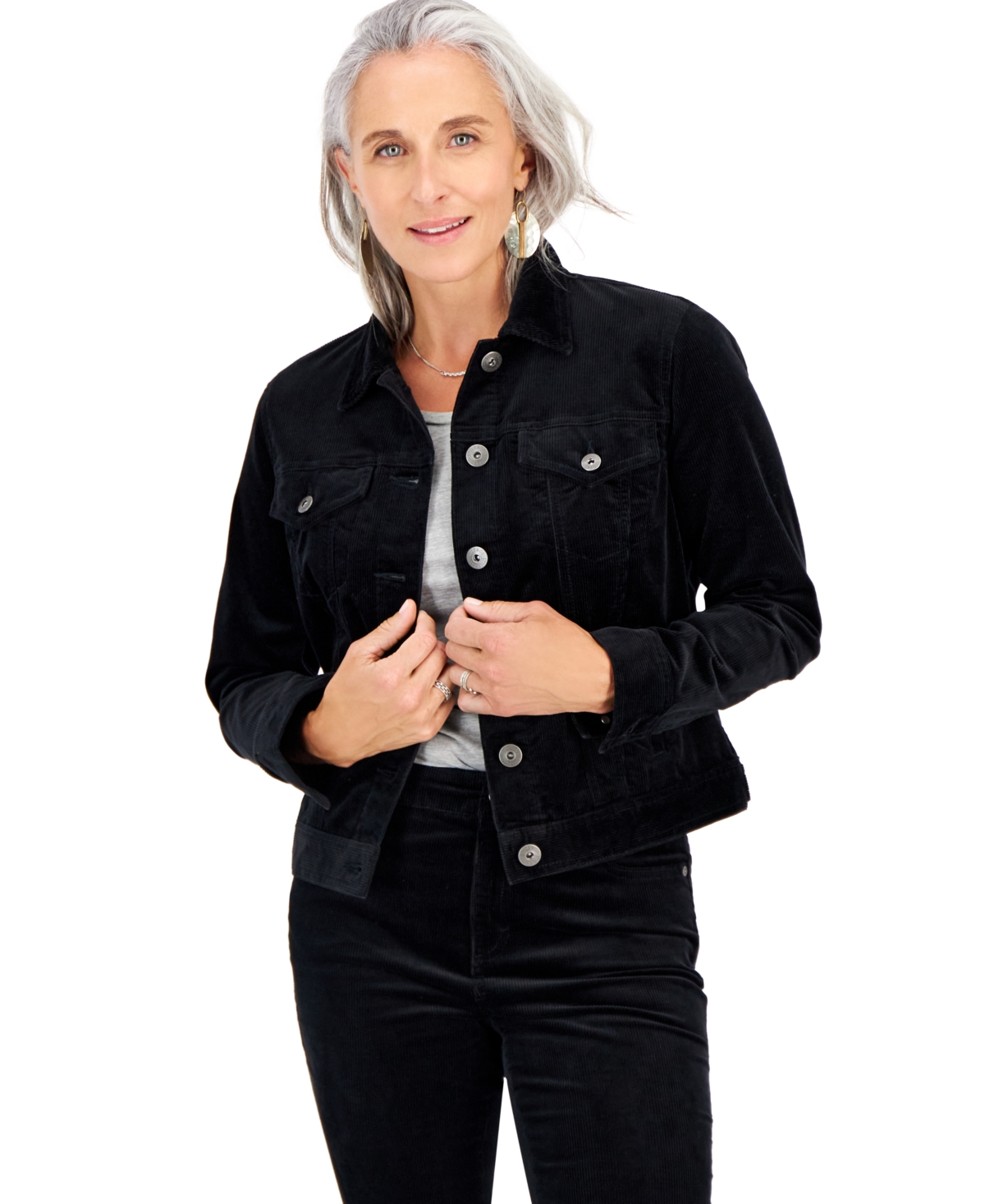Click here for Style & Co Petites Corduroy Jacket  Created for Ma... prices