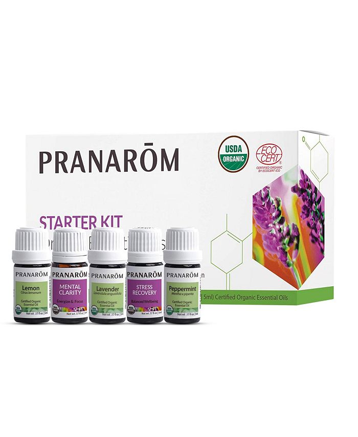 Pranarom Essential Oil Starter Kit (5 x 5ml) Kit - Macy's