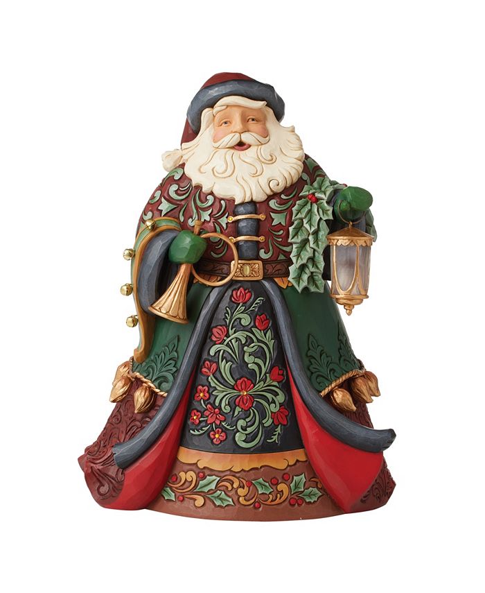 Jim Shore Collector Santa Lantern Figurine - Macy's