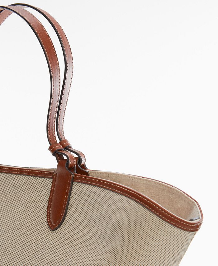 MANGO Women's Combined Shopper Handbag - Macy's