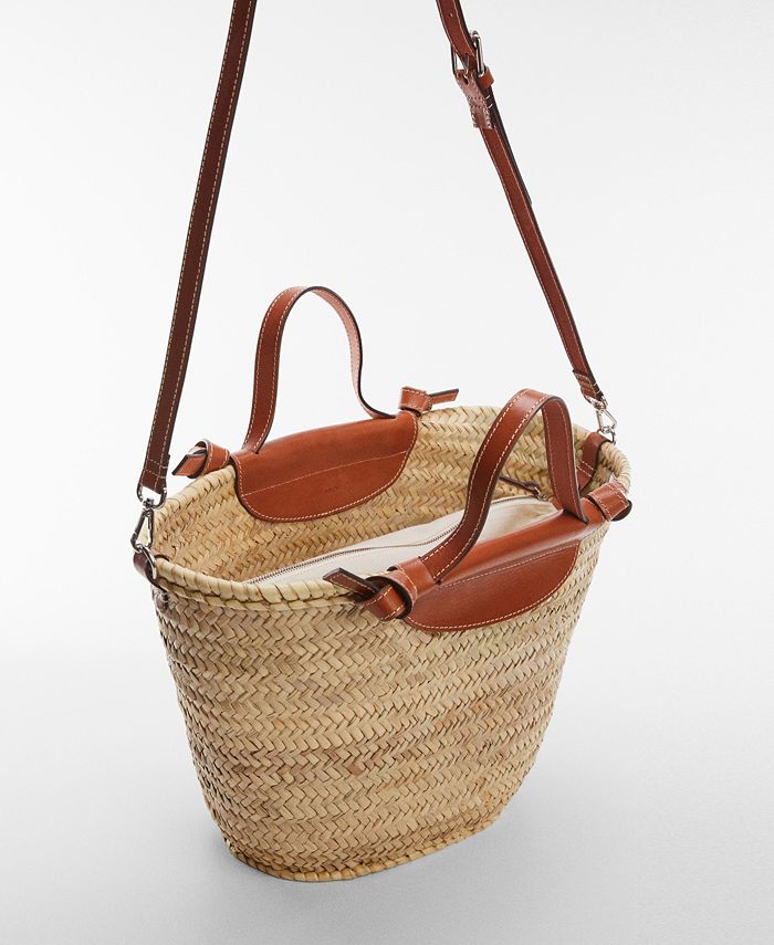MANGO Women's Bucket Handbag - Macy's