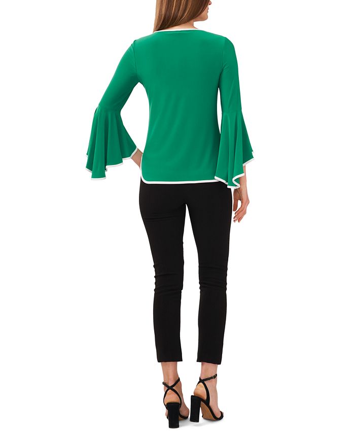 Sam & Jess Women's Bell-Sleeve Top - Macy's