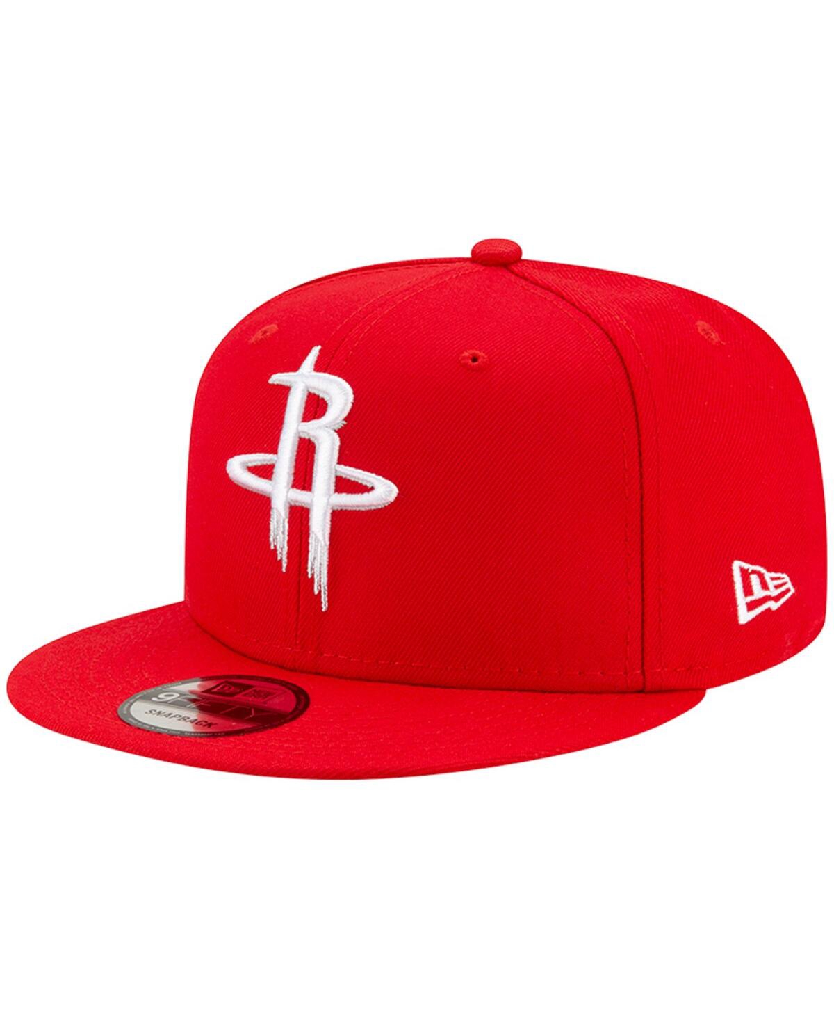 Click here for Mens New Era Red Houston Rockets Black & White Log... prices