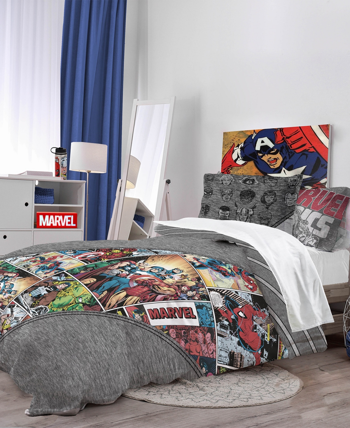 Click here for Disney Marvel Comics 80th Anniversary Full/Queen C... prices