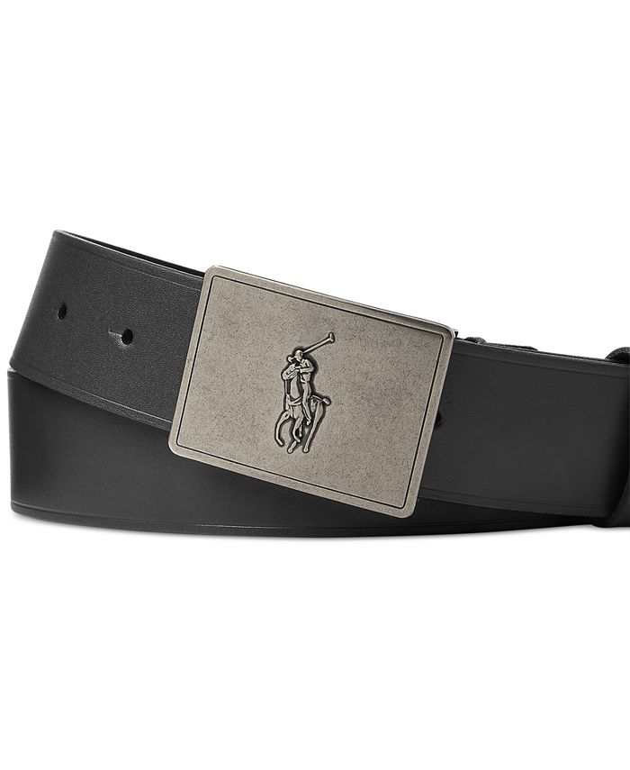 Polo Ralph Lauren Men's Leather Belt - Macy's