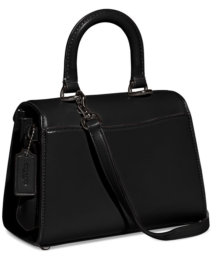 COACH Sammy 21 Luxe Refined Leather Small Satchel - Macy's