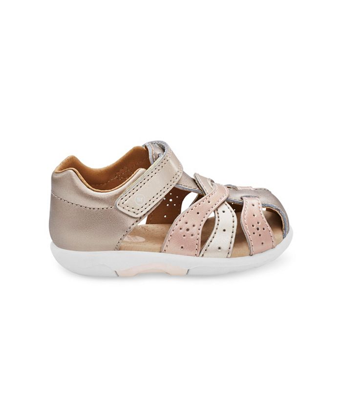 Stride Rite Toddler Girls SRTech Xena Leather Sandals - Macy's