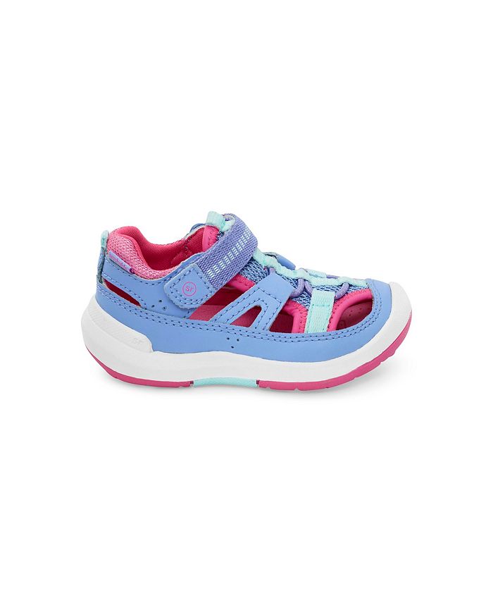Stride Rite Toddler Girls SRTech Wade Leather Sandals - Macy's