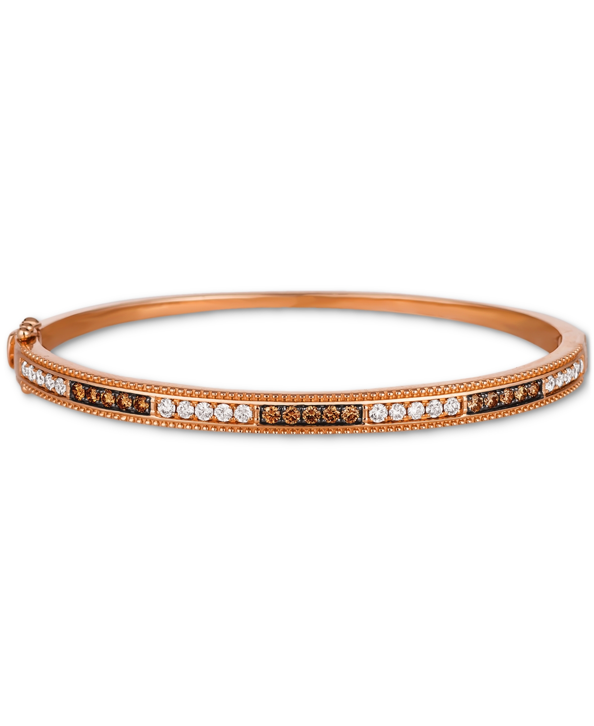 Click here for Le Vian Chocolate Diamond & Nude Diamond Bangle Br... prices