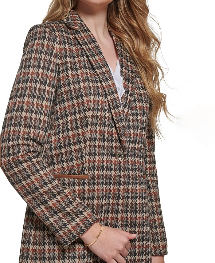 Tommy Hilfiger Women's One-Button Topper Jacket - Macy's