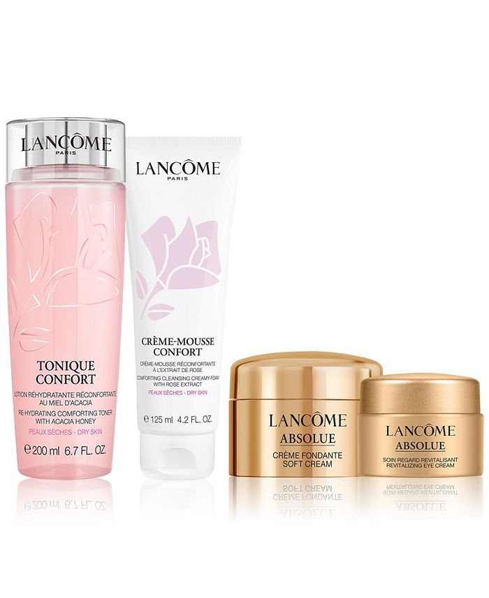 Lancôme 4-Pc. Hydrate & Glow Regimen Skincare Set - Macy's