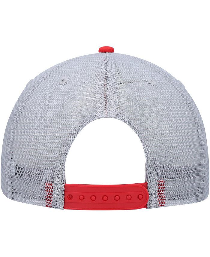 Colosseum Men's Red, Gray Utah Utes Snapback Hat - Macy's