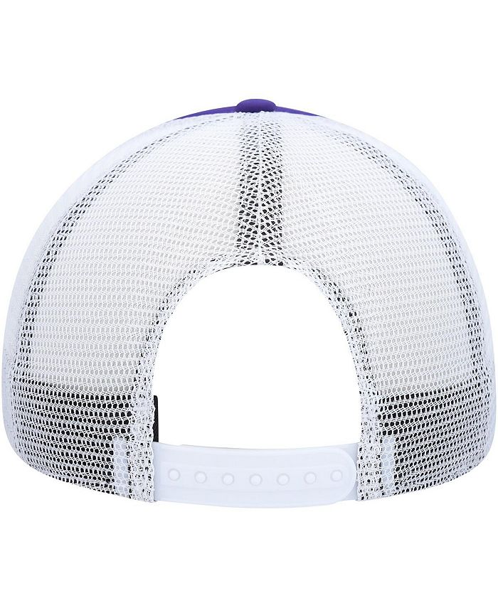 adidas Men's Purple Washington Huskies Script Trucker Snapback Hat - Macy's