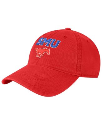 Men's Legacy Athletic Red SMU Mustangs The Main Event Adjustable Hat ...