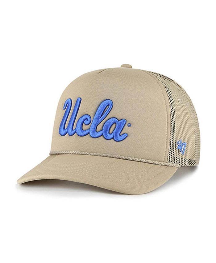 '47 Brand Men's Khaki UCLA Bruins Foam Front Mesh Trucker Snapback Hat ...