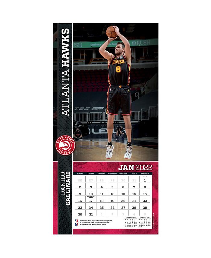 Turner Licensing Atlanta Hawks 2022 Wall Calendar - Macy's