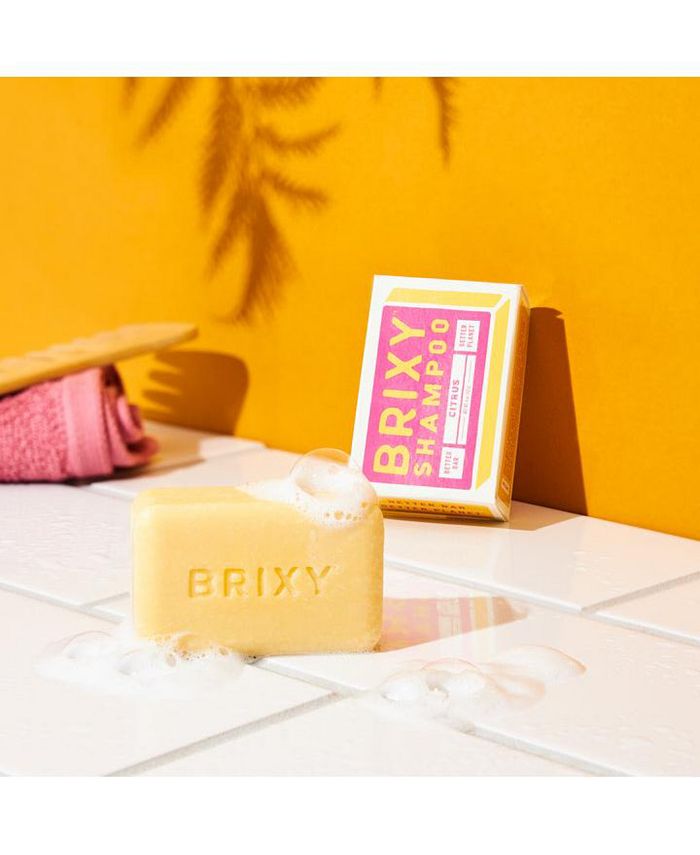 BRIXY Citrus Shampoo Bar for Balance & Hydration - Macy's