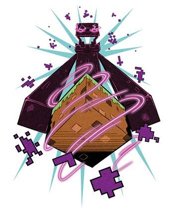 Microsoft Boy's Minecraft Enderman Child T-Shirt & Reviews - Shirts ...