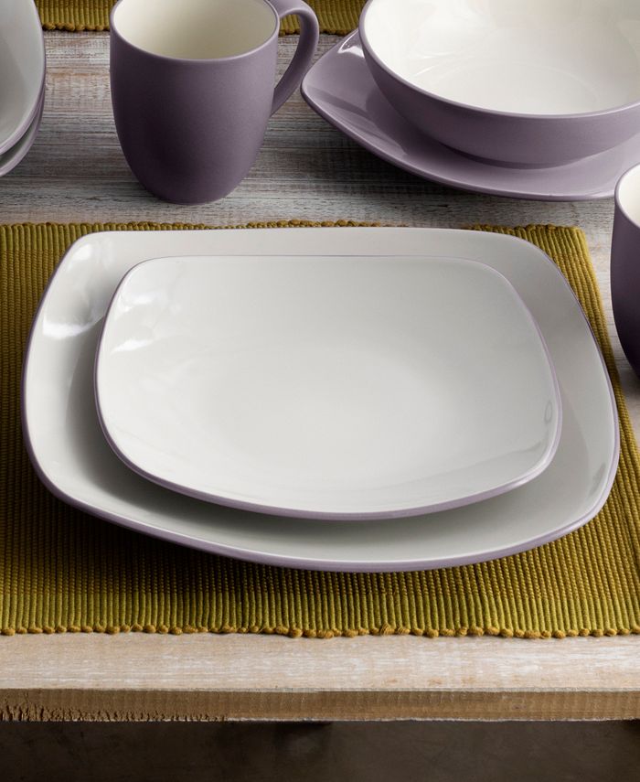 Noritake Colorwave Square Dinner Plates, Set of 4 - Macy's