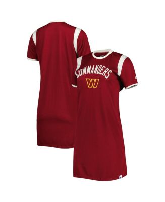 Women's Starter Burgundy, Cream Washington Commanders Playoff Sneaker ...