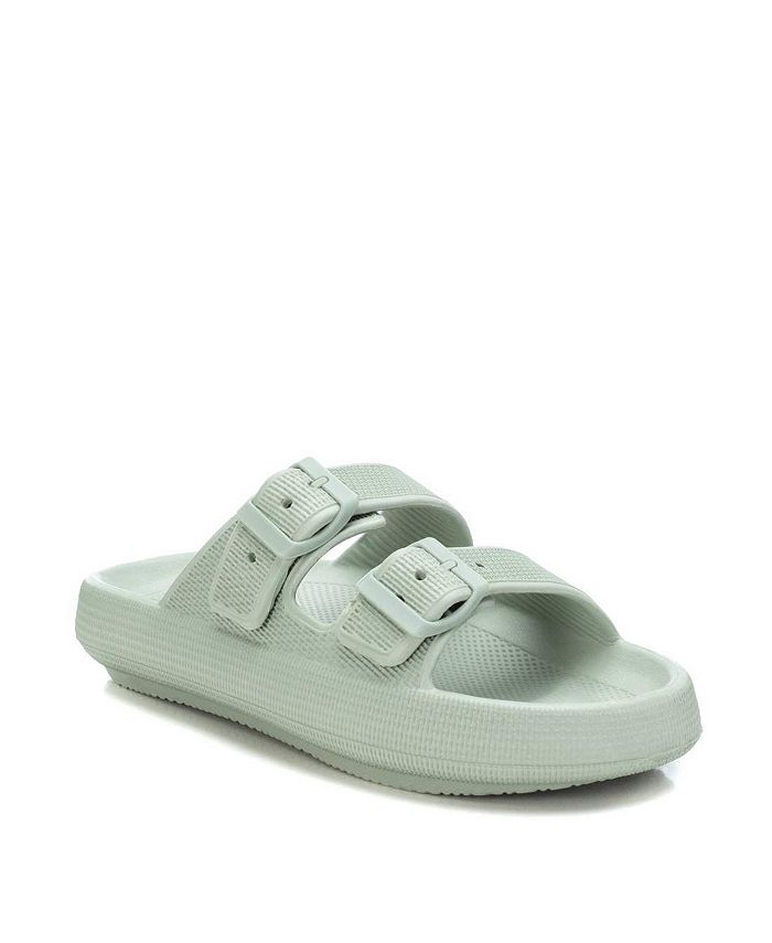 XTI Women's Rubber Flat Sandals By Aqua - Macy's