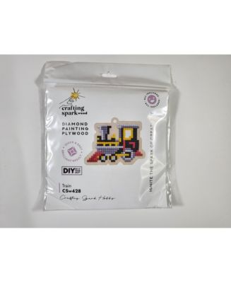 Crafting Spark Train CSw428 Diamond Painting on Plywood Kit - Macy's