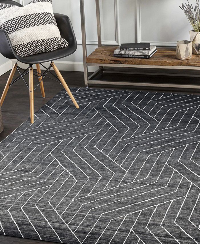 Timeless Rug Designs Alishia S3169 Ivory 9' x 12' Area Rug - Macy's