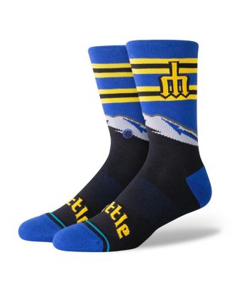 Men's Stance Royal Seattle Mariners 2023 City Connect Crew Socks - Macy's