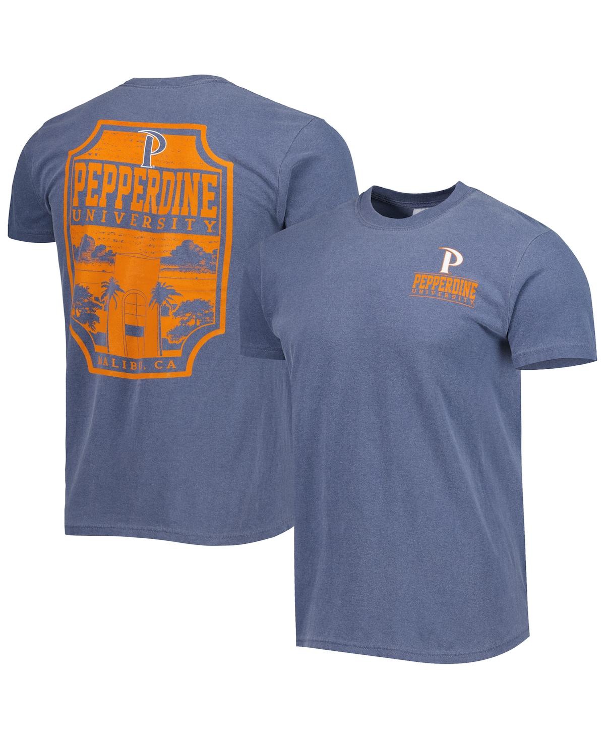 Click here for Mens Navy Pepperdine Waves Logo Campus Icon T-shir... prices