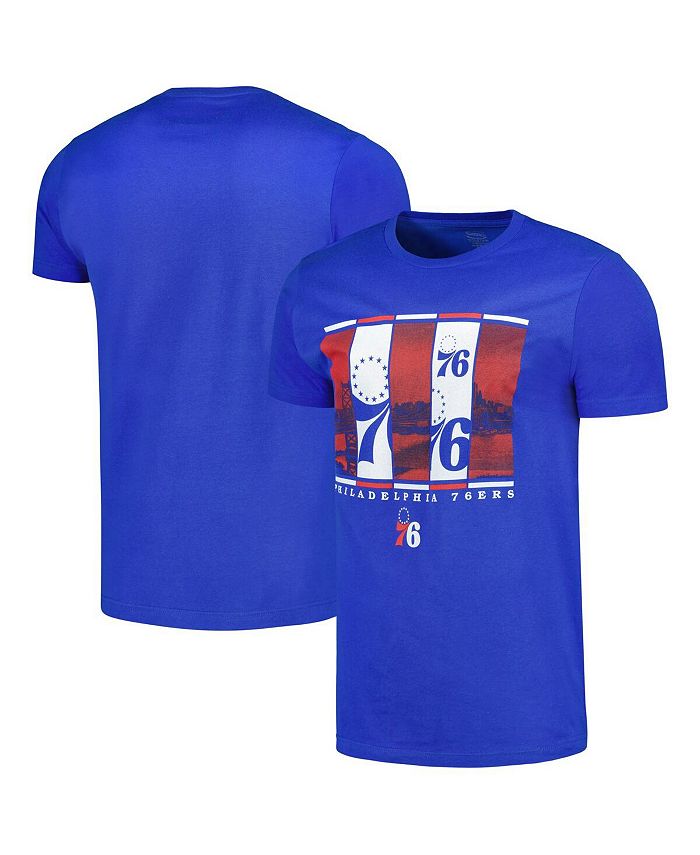 Stadium Essentials Men's Royal Philadelphia 76ers City Skyline T-shirt ...