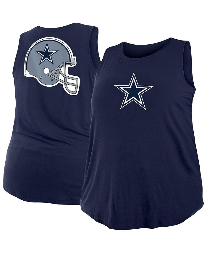 New Era Women's Navy Dallas Cowboys Plus Size Tank Top - Macy's