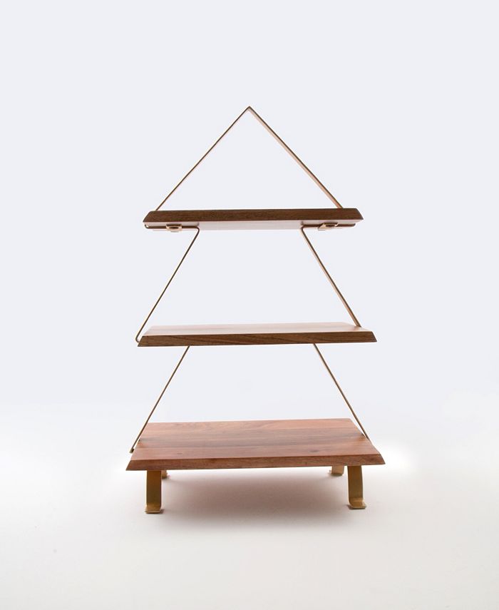 Thirstystone 3 Tier Christmas Tree Server - Macy's