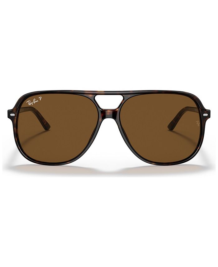 Ray-Ban Unisex Polarized Sunglasses, Bill - Macy's