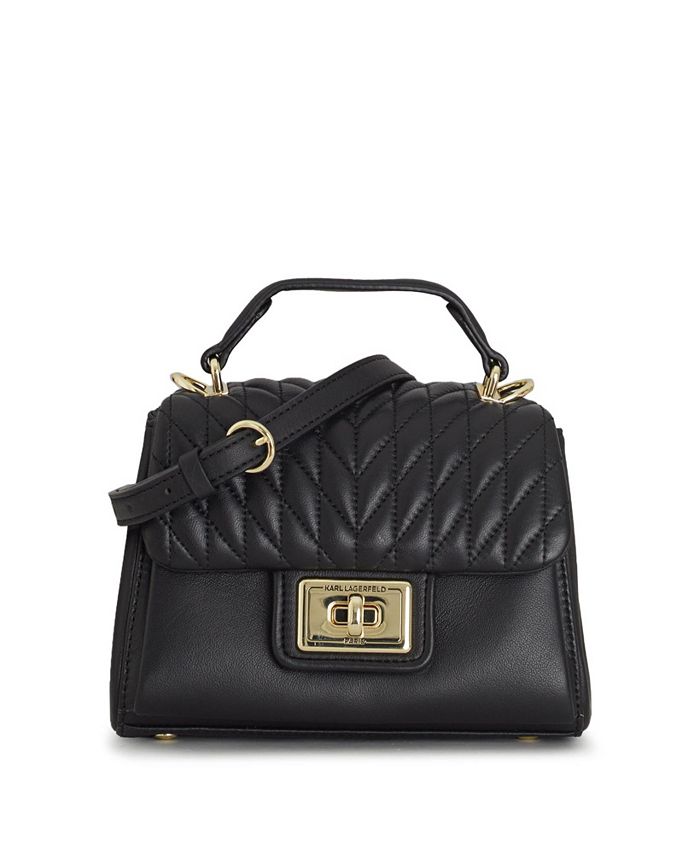 KARL LAGERFELD PARIS Agyness Crossbody - Macy's