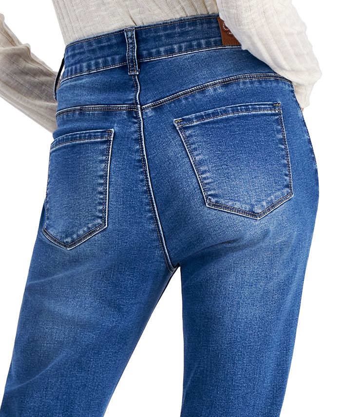 Gogo Jeans Juniors' High-Waisted Soft-Stretch Skinny Jeans - Macy's